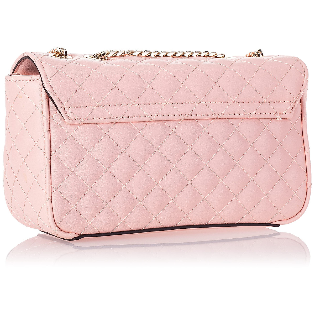 GUESS Rue Rose Mini Crossbody Flap Peach One Size