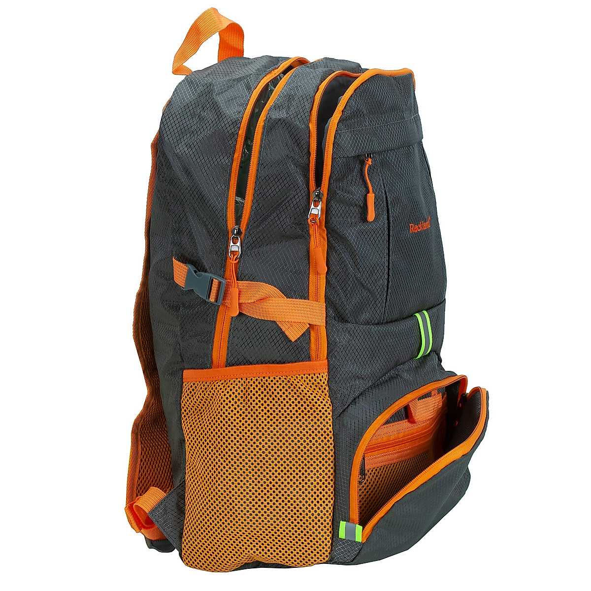 Rockland Packable Stowaway Backpack, Charcoal, Large