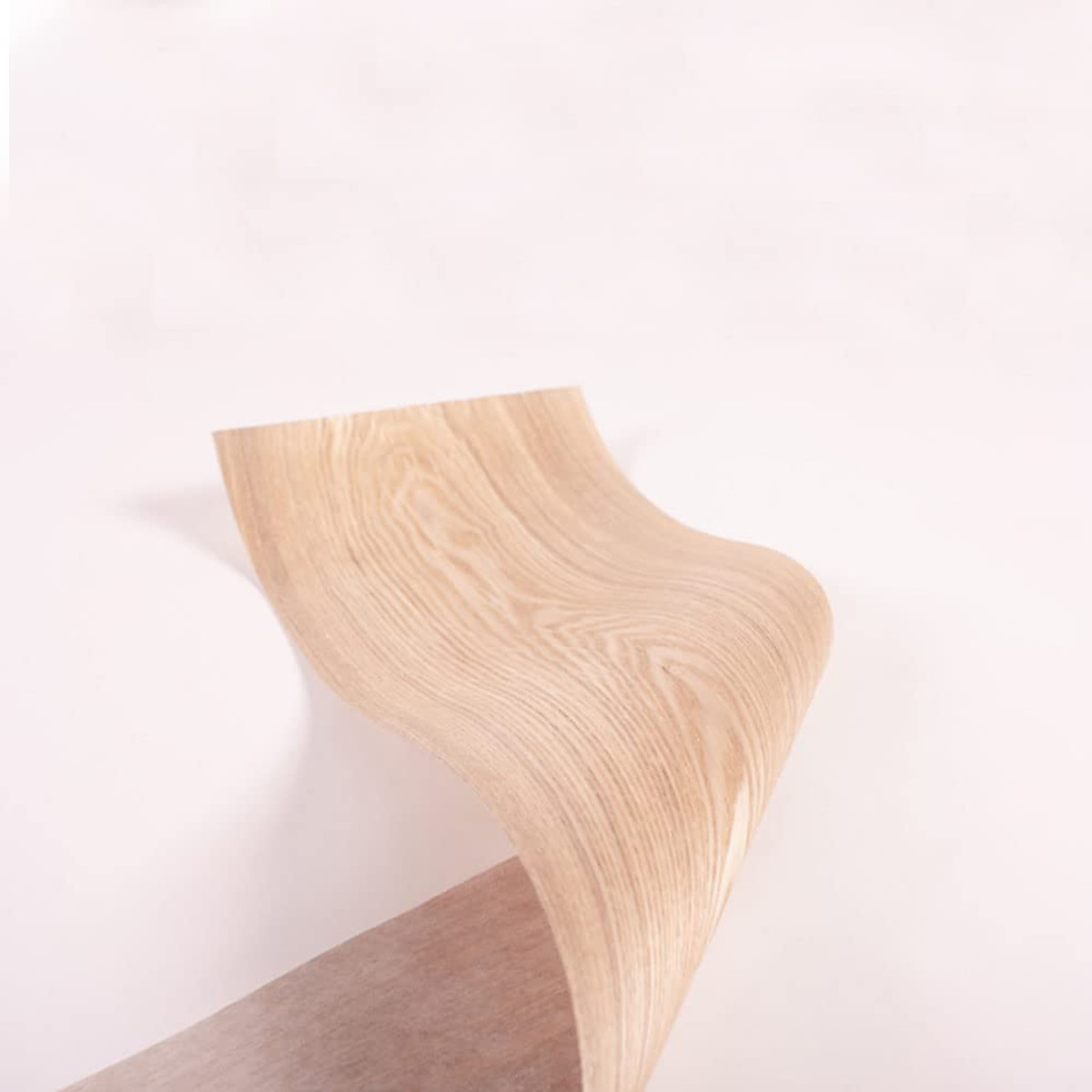 Natural Fraxinus Mandshurica Wood Veneer Roll - 6 x 98 Inch - Restoration Sheets for Speaker Renovation, DIY Handmade, Unfinished Wooden Veneer Sticker