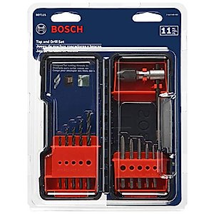 Bosch BDT11S 11Piece Tap & Drill Combo Set