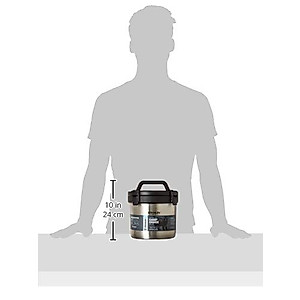 Stanley Adventure Stay Hot 3qt Camp Crock Pot - Vacuum Insulated Stainless Steel Food Container - Keeps Food Hot for 12 Hrs & Cold for 16 Hrs