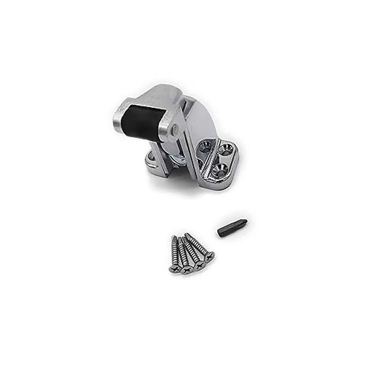 Kason 0056 Polished Chrome Rolling Strike is a Durable and Reliable Accessory for The Kason 0056 Safeguard® Latch