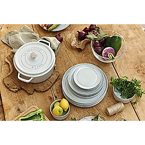 Staub 40501-410 Picot Cocotte Round Campagne 7.9 inches (20 cm), Both Hands, Cast Iron, Enameled Pot, Induction Compatible [Japanese Seller with Serial Number] La Cocotte Round