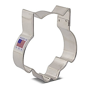 Cute Owl Cookie Cutter, 3.5" Made in USA by Ann Clark