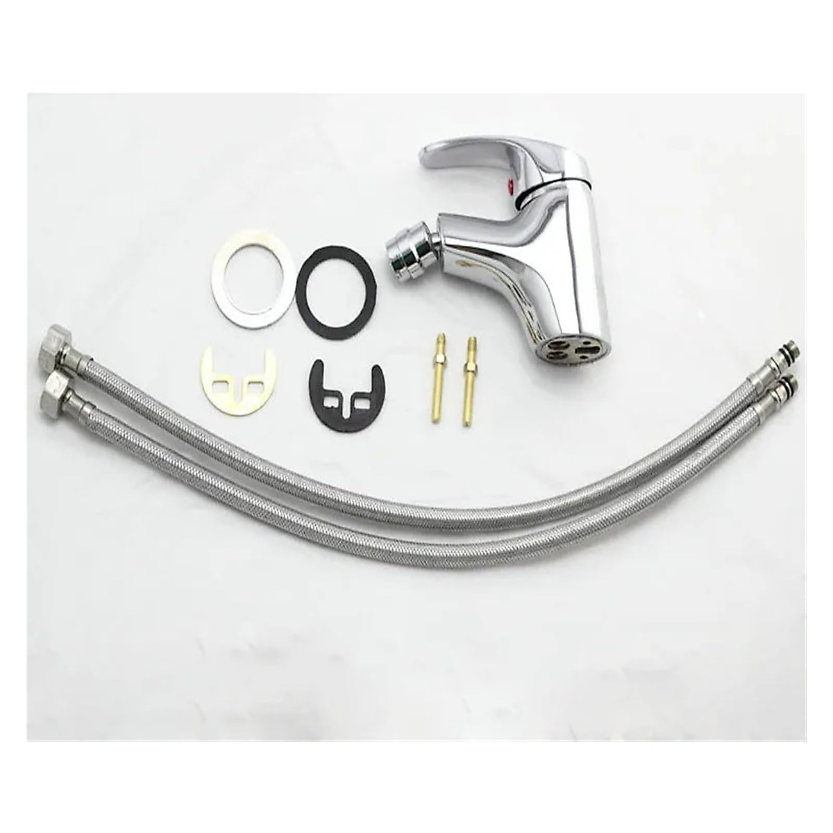 Chrome Polished Bidet Spray Copper Bidet Faucet Toilet Rotates 360 Degrees (1 pcs)