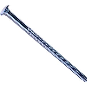 Hard-to-Find Fastener 014973231453 Carriage Bolts, 3/8-16 x 8, Piece-45 , zinc