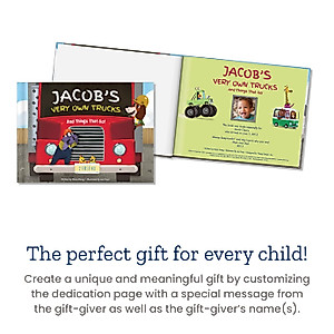 I See Me! My Very Own Trucks - Personalized Story for Kids (Hardcover)