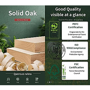 Passat 3 Pack 5x7 Floating Picture Frames Oak 3x5 Frames For Pictures Thick Floating Picture Frame Post Card Frames For Wall