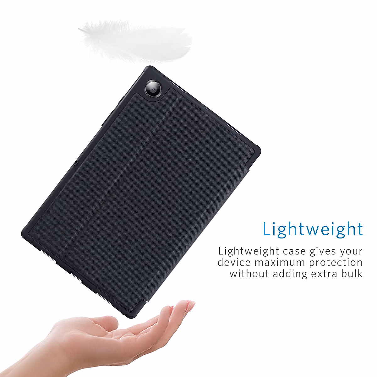 CoBak Case for Samsung Galaxy A8 10.5 Inch 2022 Tablet - Multi-Viewing Angles PU Leather Smart Cover with Auto Sleep Wake for Galaxy Tab A8 [SM-X200/X205/X207]