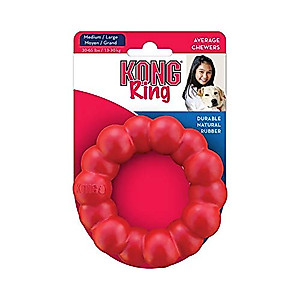 KONG Rubber Ring - Durable Dog Chew Toy - for Medium/Large Dogs
