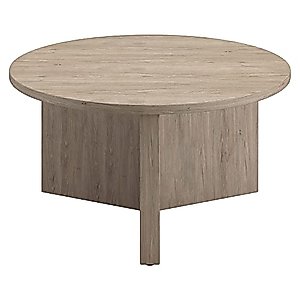 Henn&Hart Anders Coffee Table, 32" Wide, Gray