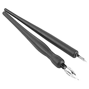 Zerodis Manga Pen Cartoon Comic Pen Nib Drawing Tools Comic Dip Pen Set with 2 Black Pen Holders 5 Nibs 1 Drawing Eraser