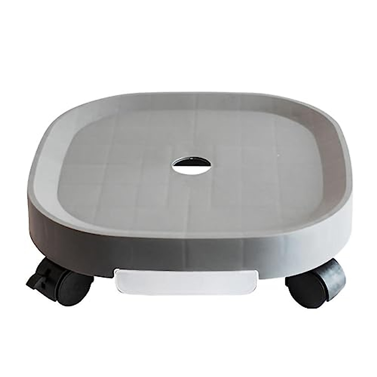 RUDINO,Plant Caddy,Rolling Plant Stand,Plant Dolly with Wheels,Plant Caddy with Wheels Heavy Duty,Square Flower Pot Mover with 4 Wheels with Brake Wheels,with Drawer Water Reservoir,for Planters