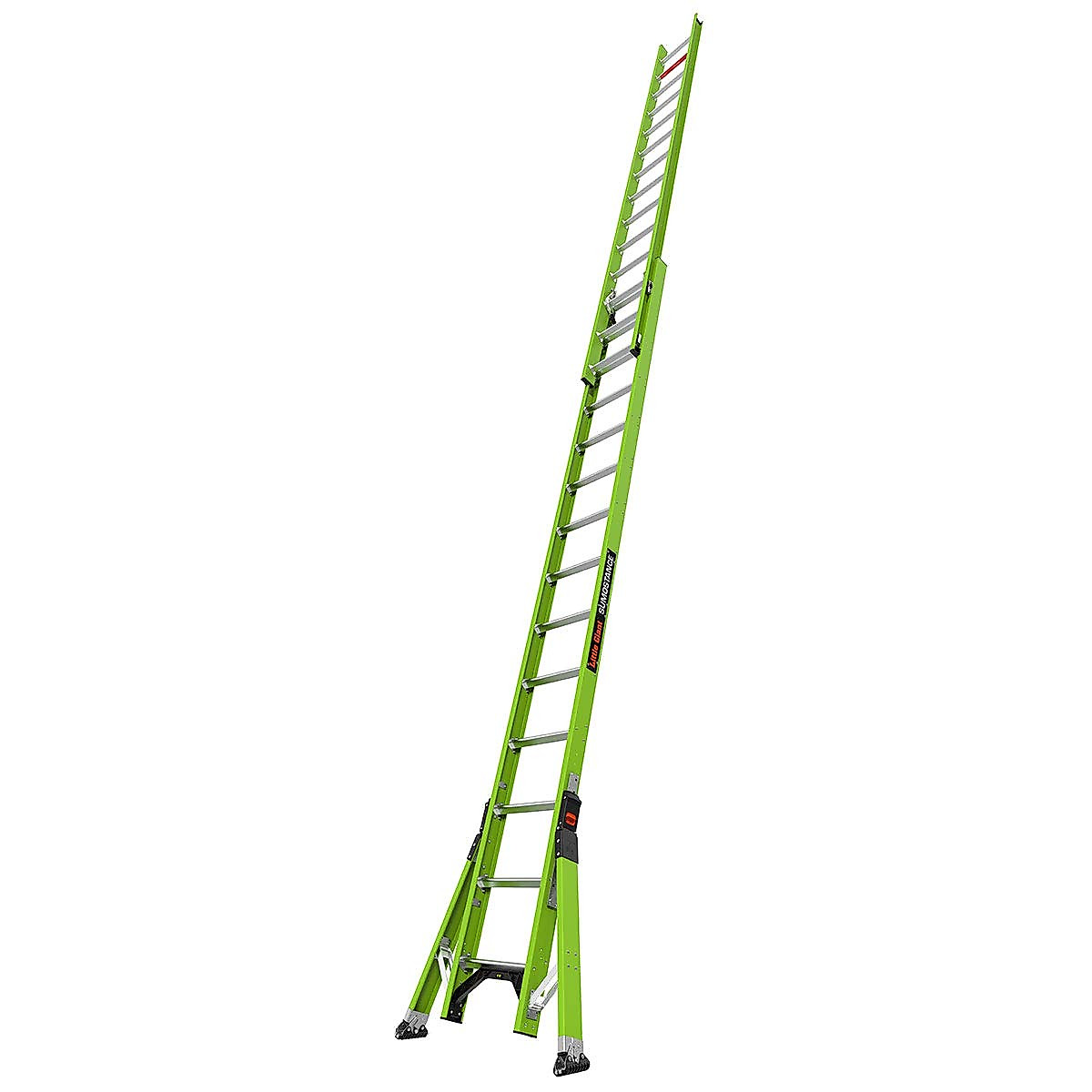 Little Giant Ladders, SumoStance, M28, 28 ft Extension Ladder, Fiberglass, Type IA, 300 lbs weight rating, (18828)