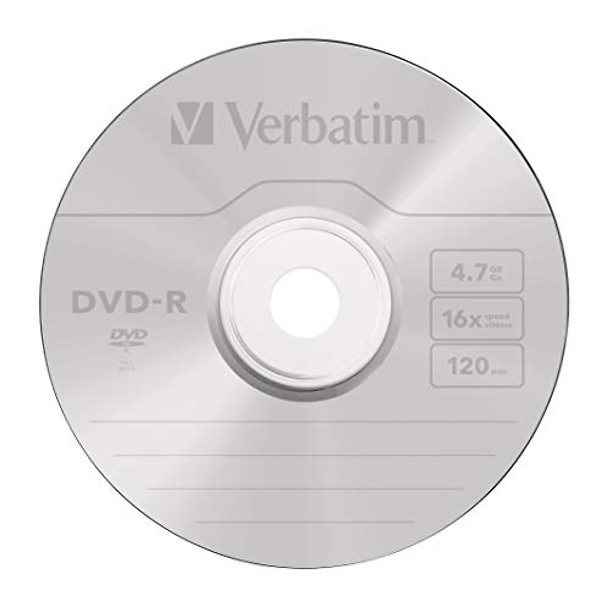 Verbatim DVD-R Discs with AZO Protection 10 Spindle Pack, Bulk Pack 10 x DVD-R Blank Discs with Hard Coat Scratch Guard and AZO Protection Against UV, 16x Speed, 4.7 GB