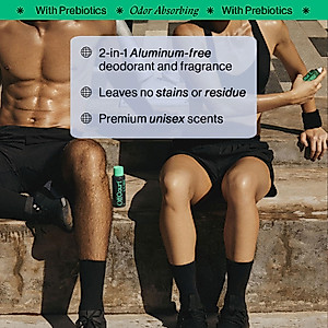 OffCourt - Natural Deodorant Body Spray for Men and Women - Aluminum Free - Whole Body Deodorant for Women and Men - Clean Fig Leaves and White Musk Scent, 3.4 Ounce (Pack of 3)