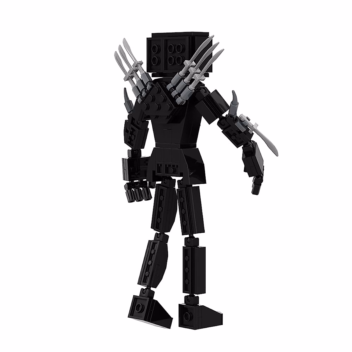 BUILDIFY Skibidi Large TV Man Toilet Building Toys Sets, Animal Plushie Doll TV Man Figure Buildable Bricks Toys Collectible Gifts for Kids Fans Aldults Birthday (165 Pieces)