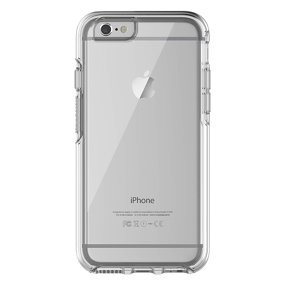 OtterBox SYMMETRY SERIES Slim Case for iPhone 6s & iPhone 6 (NOT PLUS) - Non-Retail Packaging -CLEAR CRYSTAL