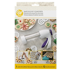 Wilton Simple Success Cookie Press, 13-Piece