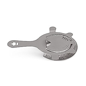 Cocktail Kingdom Buswell™ 4-Prong Hawthorne Strainer - Stainless Steel