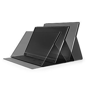 SideTrak  Solo Portable Laptop Monitor 15.6” FHD 1080P LCD Screen | Works with Mac, PC, Chrome, PS4, Xbox, Raspberry Pi, & More | Powered by USB or Mini HDMI | Detachable Padded Case and Kickstand