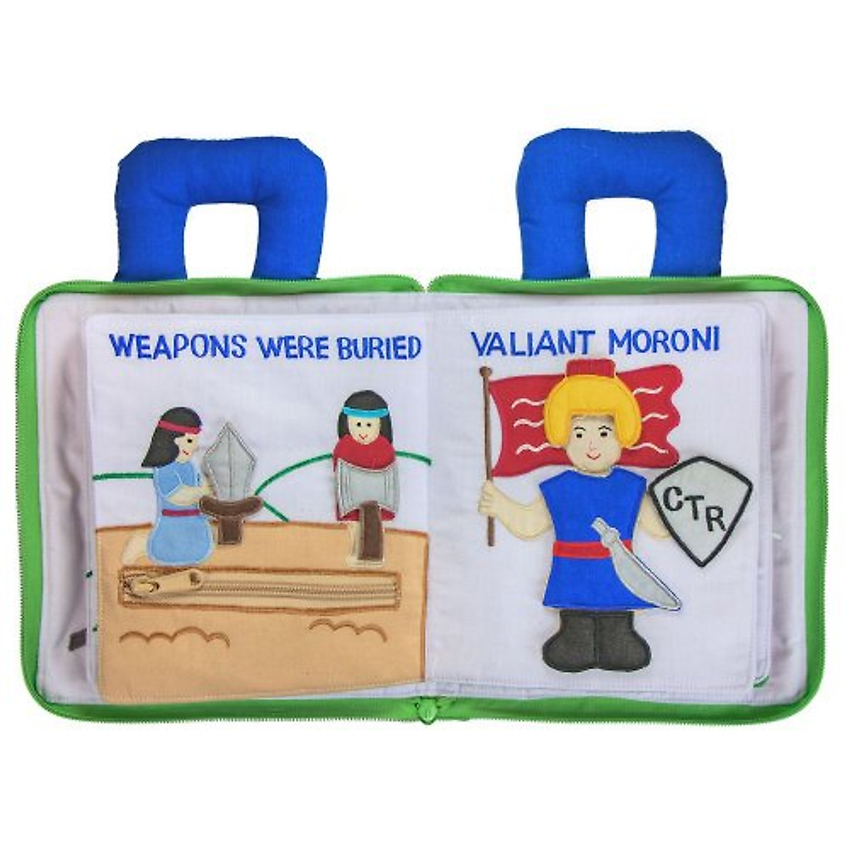 My Book of Mormon Quiet Book - LDS Faith Scripture Church of Jesus Christ Sacrament, Primary, Home Evening Activity Cloth Busy Book by My Growing Season