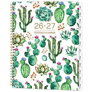 2023-2025 Monthly Planner/Calendar - 2 Year Monthly Planner 2023-2025, July 2023 - June 2025, 9" x 11" Planner with Twin-Wire Binding, Monthly Tabs, Two-Side Pocket, Perfect Daily Organizer