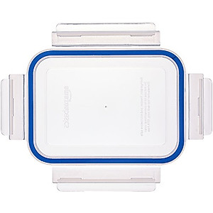 Amazon Basics Glass Locking Lids Food Storage Containers, 14-Piece Set