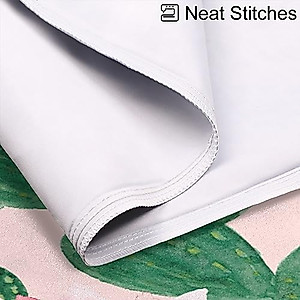 Cactus Floral Flower Satin Pillow Cases Silk Satin Pillowcase for Hair and Skin Standard Set of 2 Super Soft Silk Pillowcase with Envelope Closure (20x26 in)