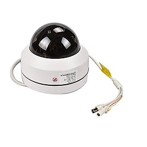 EVERSECU Mini PTZ Camera RS485 HD Analog 1080P 4X Zoom(2.8-12mm) 65ft IR Distance Outdoor High Speed Dome Camera IP66 Weatherproof Full Metal Vandalproof PTZ Camera