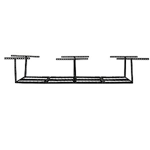 Titan Attachments Overhead Storage Rack 3' x 8' Adjustable Height