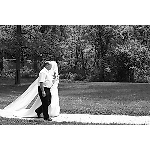 Shop Ginger Wedding 2 Tier Cathedral Royal Custom Make Crystals Rhinestones Bridal Veil Diamond White/Light Ivory