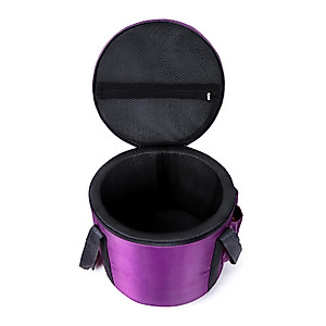 KVKA Rainbow C Note Root Chakra Red-Yellow Colored Frosted Quartz Crystal Singing Bowl 10 inch with Carrying Case