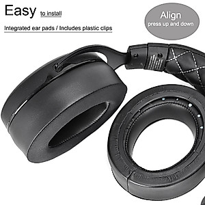 Replacement Earpads Cushion Fit for Corsair HS50 Pro HS60 Pro HS70 Pro Headphone,Thicker Noising HS50 Pro HS60 Pro HS70 Pro Earpads Earmuff