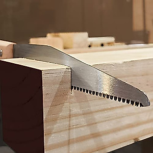 RUITOOL Japanese Hand Saw 6 Inch Pull Saw SK5-Steel Flexible Blade 14TPI Flush Cut Trim Saw Wood Saw Wood Handle for Woodworking Hand Tools