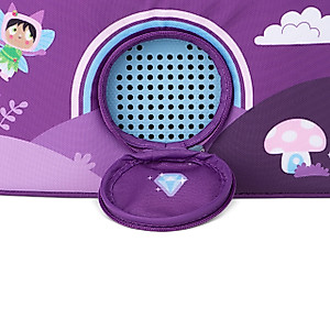 Tonies Listen & Play Bag - Secure Protection for your Toniebox, Headphones, Charging Station, and 6 Characters - Over the Rainbow