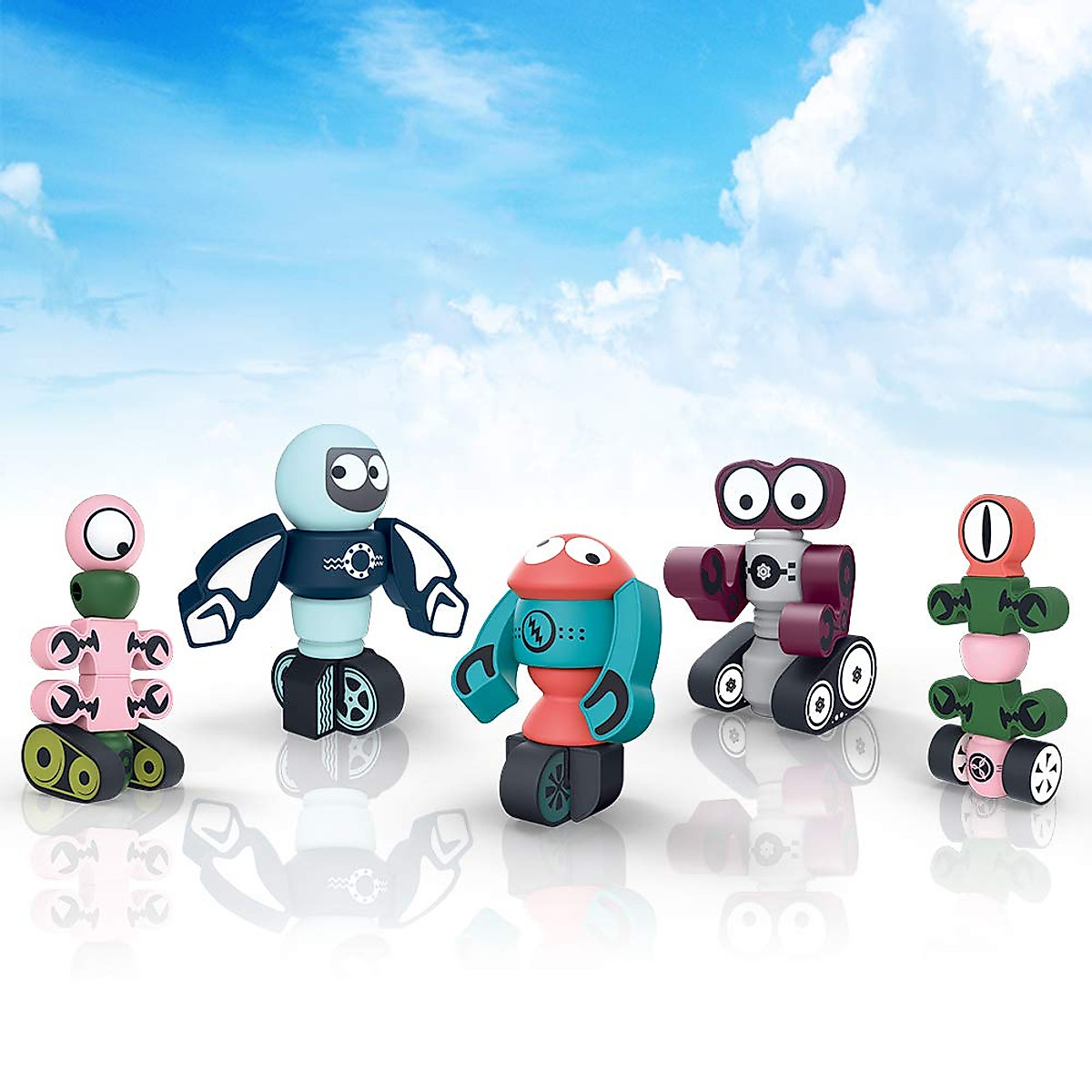 Magnetic Building Blocks Set