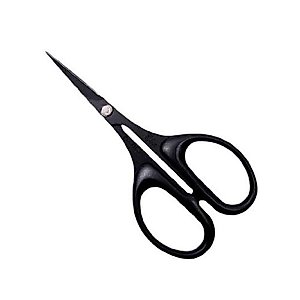 Elan 4" Embroidery Scissor Serrated Edge Scissors With Florine Non Stick Coating