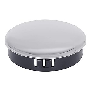 White Water 7406-SPC Boat Destroyer Steering Wheel Stainless Snap in Center Cap, Stainless