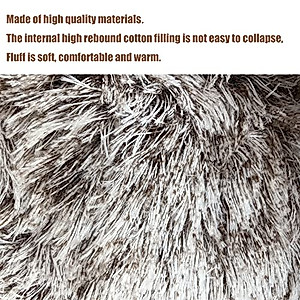 Rabbit Warm Hideout Tent Guinea Pig Foldable Bed Small Animal Pet Winter Warm House for Dwarf Rabbits Hamster Bunny Ferrets Rats Hedgehogs Chinchilla