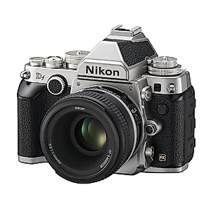 Nikon Df 16.2 MP CMOS FX-Format Digital SLR Camera Body (Silver)