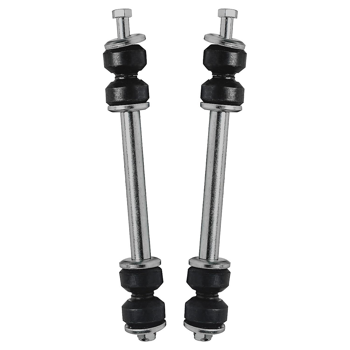 Detroit Axle - Front End 12pc Suspension Kit for RWD Chevy Silverado GMC Sierra 1500 1999-2006, 4 Control Arms w/Ball Joints 2 Sway Bars 4 Tie Rods 2 Boots 2000 2001 2002 2003 2004 2005 Replacement