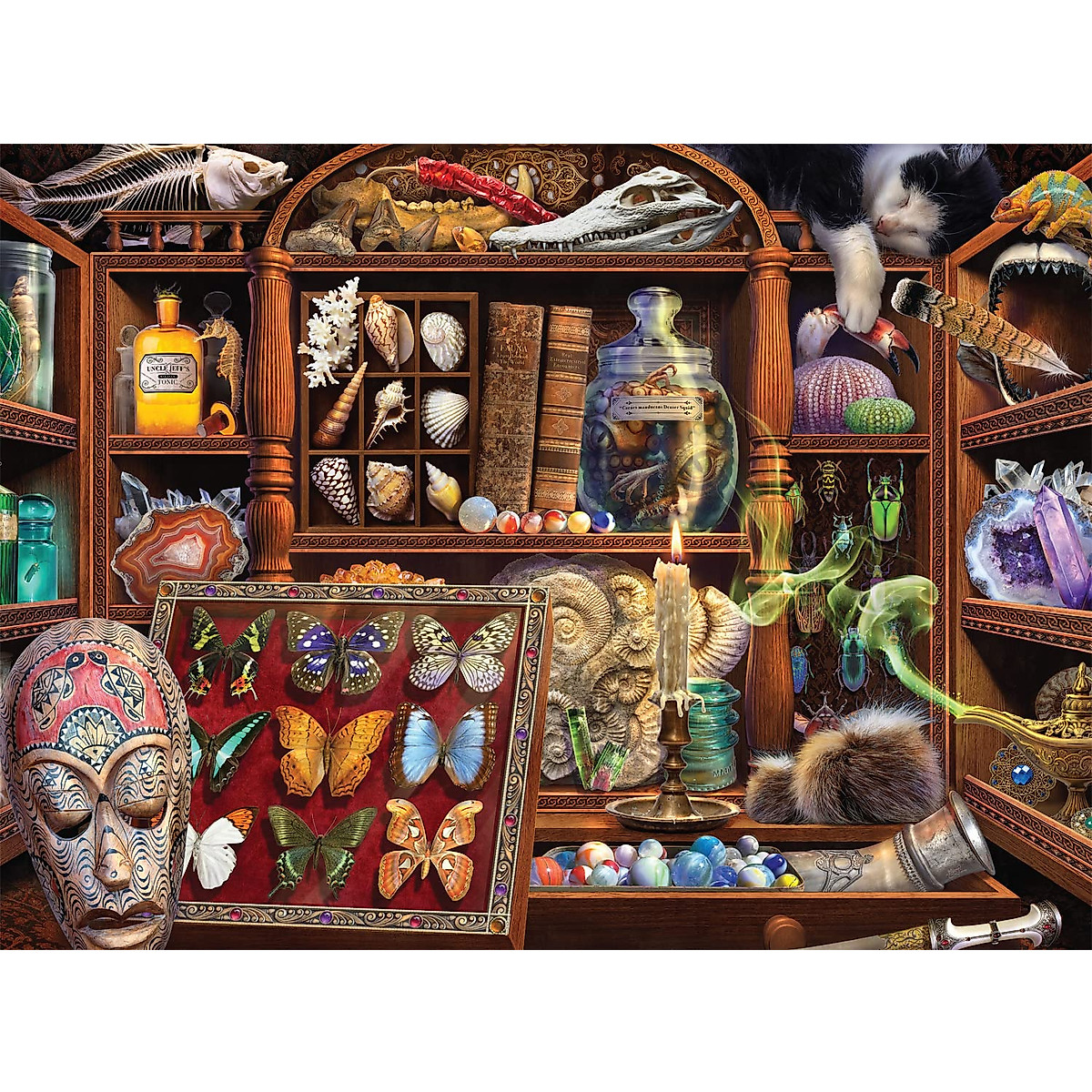 Buffalo Games - Curiosity Cabinet - 1000 Piece Jigsaw Puzzle