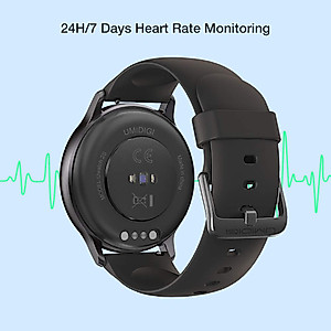 UMIDIGI Smart Watch for Android Phones Compatible with Samsung iPhone, Sleep Tracker Waterproof Smartwatch with Heart Rate Monitor, Fitness Tracker for Women and Men-Uwatch 2S