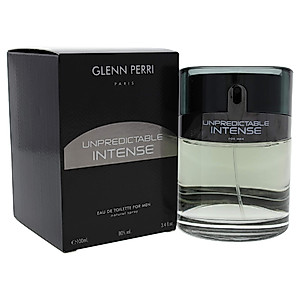 Glenn Perri Unpredictable Intense Eau De Toilette Spray for Men, 3.4 Ounce