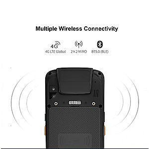 Rugged Android 11 Handheld Barcode Scanner Touch Screen Mobile Computer Portable PDA 1D & 2D Bar Code Reader Wi-Fi & 4G LTE, for Warehouse Inventory Logistics & Assets Tracking
