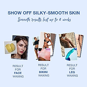 Wax Warmer, PURECLEAN Hair Removal Home Waxing Kit, Hard Wax Kit with 4 Formula Wax Beads for Body Women Men at Home Waxing