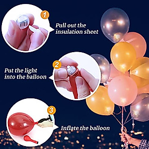 ZGWJ 100Pcs Led Balloon Lights, Mini Led Lights for Party Decorations Light up Balloons Neon Party Lights for Paper Lantern Easter Eggs Birthday Party Wedding Halloween Christmas - Flashing Green