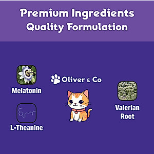 Melatonin for Cats | Supports Healthy, Restful Sleep for Your Cat | Cat Sleep Aid | Cat Calming | Cat Anxiety Relief | Cat Melatonin | Anxiety Relief for Cats | Cat Stress Relief | 1 fl oz