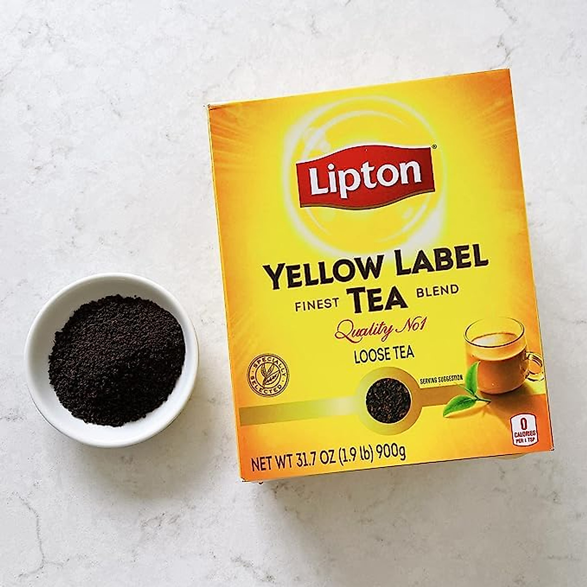 Lipton Yellow Label Loose Tea International Blend 31.74oz (1.9lb) 900g (1)